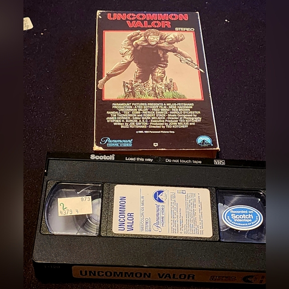 Media | Uncommon Valor Vhs Tape | Poshmark